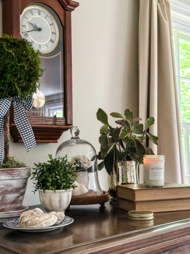 Creating a Neutral Summer Vignette - My Family Thyme