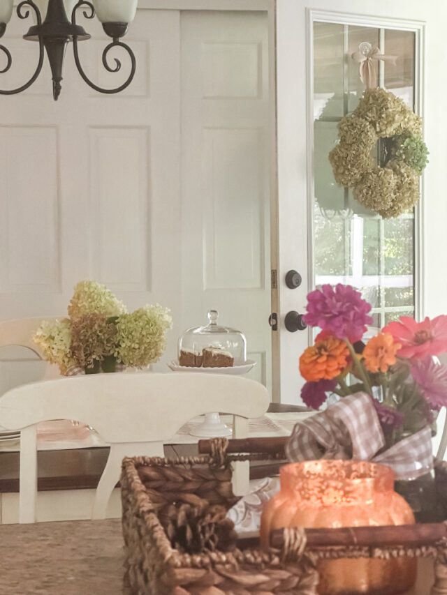 Simple Subtle Early Fall Decorating Ideas - My Family Thyme