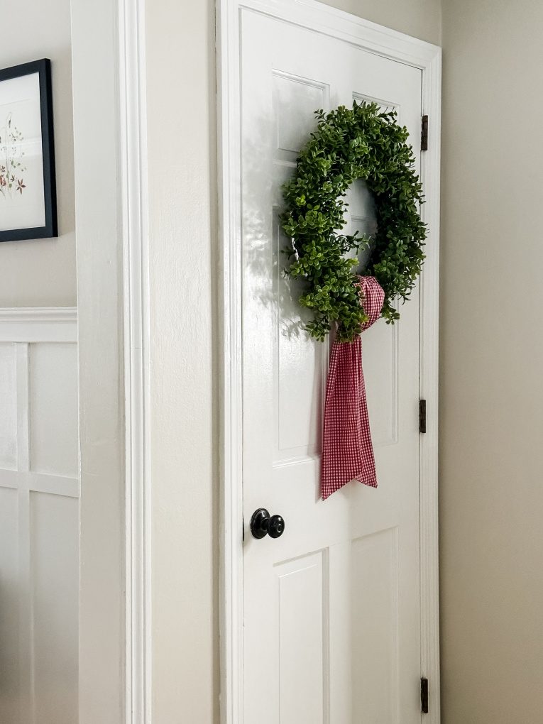 How to Make a Wreath Sash - My Family Thyme